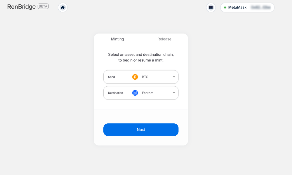 How to use RenBridge on Fantom