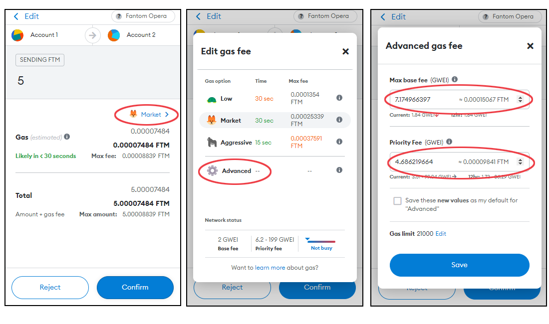 Understanding Fantom transaction fees