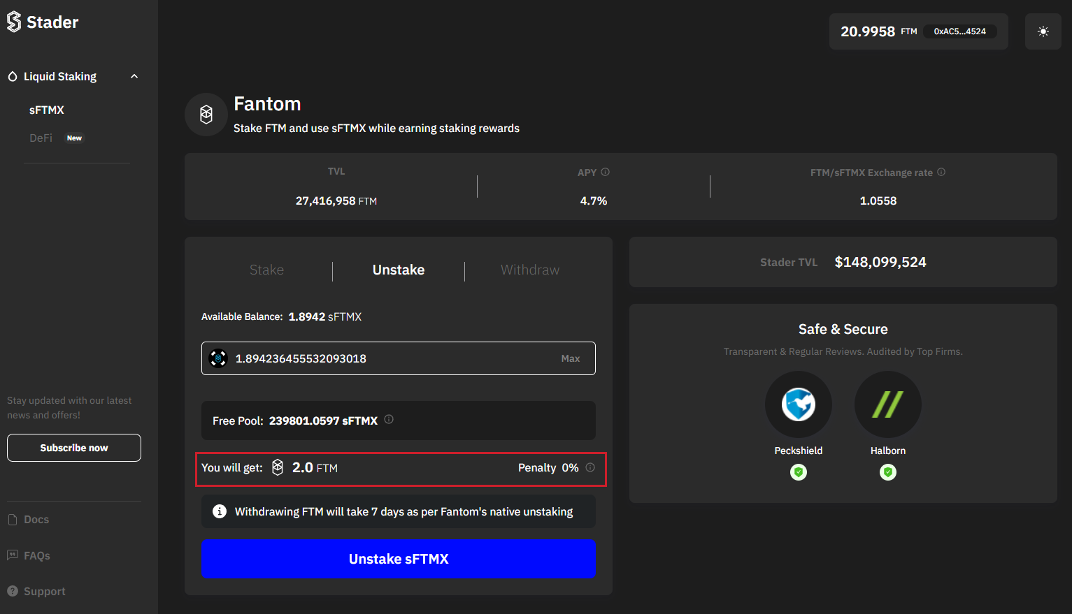 Getting started with Liquid Staking