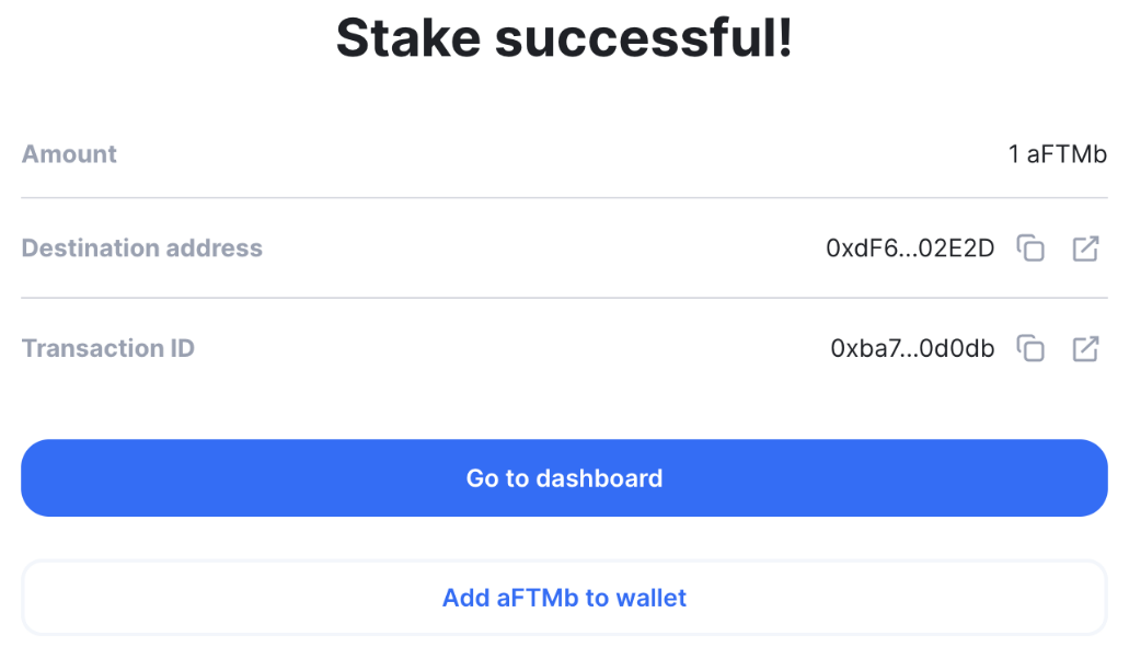 Getting started with Liquid Staking
