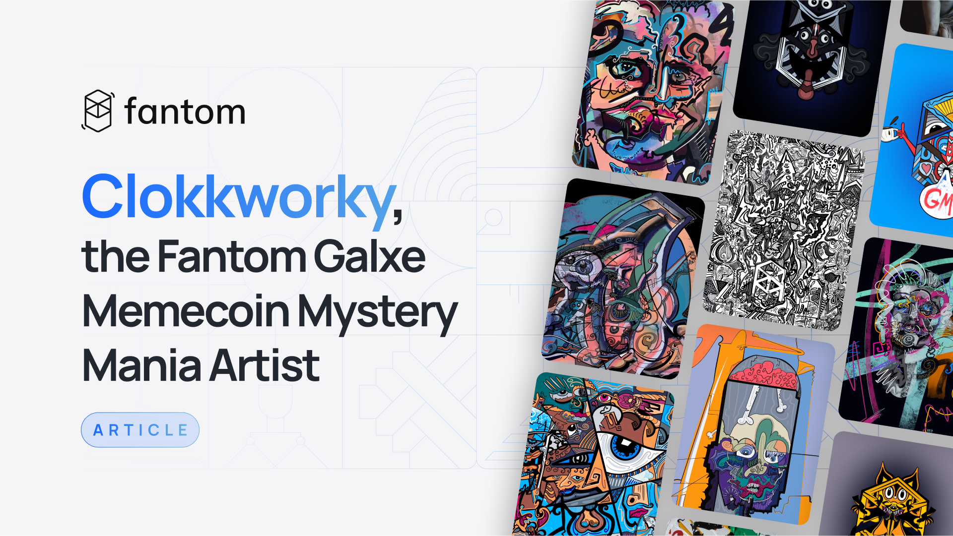 Clokkworky, the Fantom Galxe Memecoin Mystery Mania Artist