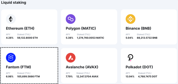 Getting started with Liquid Staking