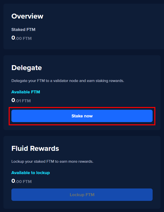How to Stake and Delegate on Fantom How to Stake and Delegate on Fantom