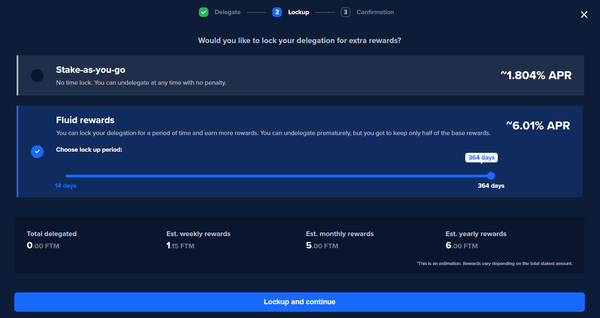 How to Stake and Delegate on Fantom
